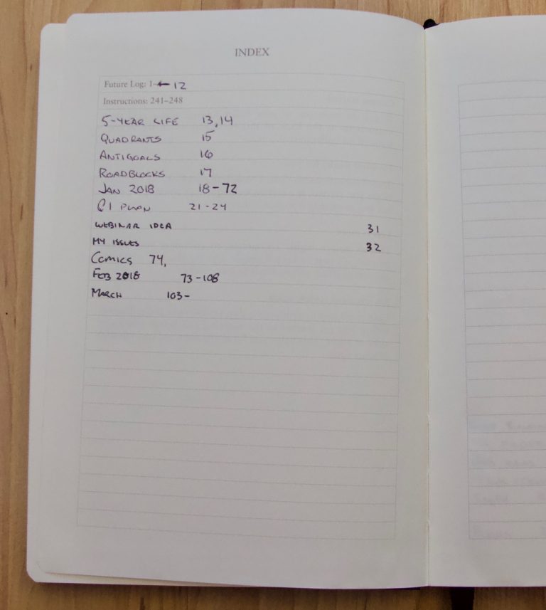Getting Started with Bullet Journalling For Web Developers – Curtis McHale