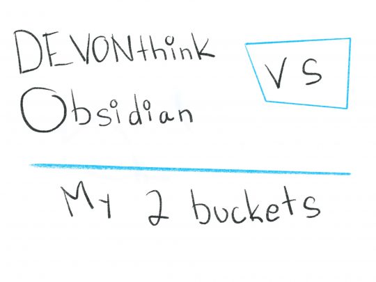 Why I Use DEVONthink and Obsidian? – Curtis McHale