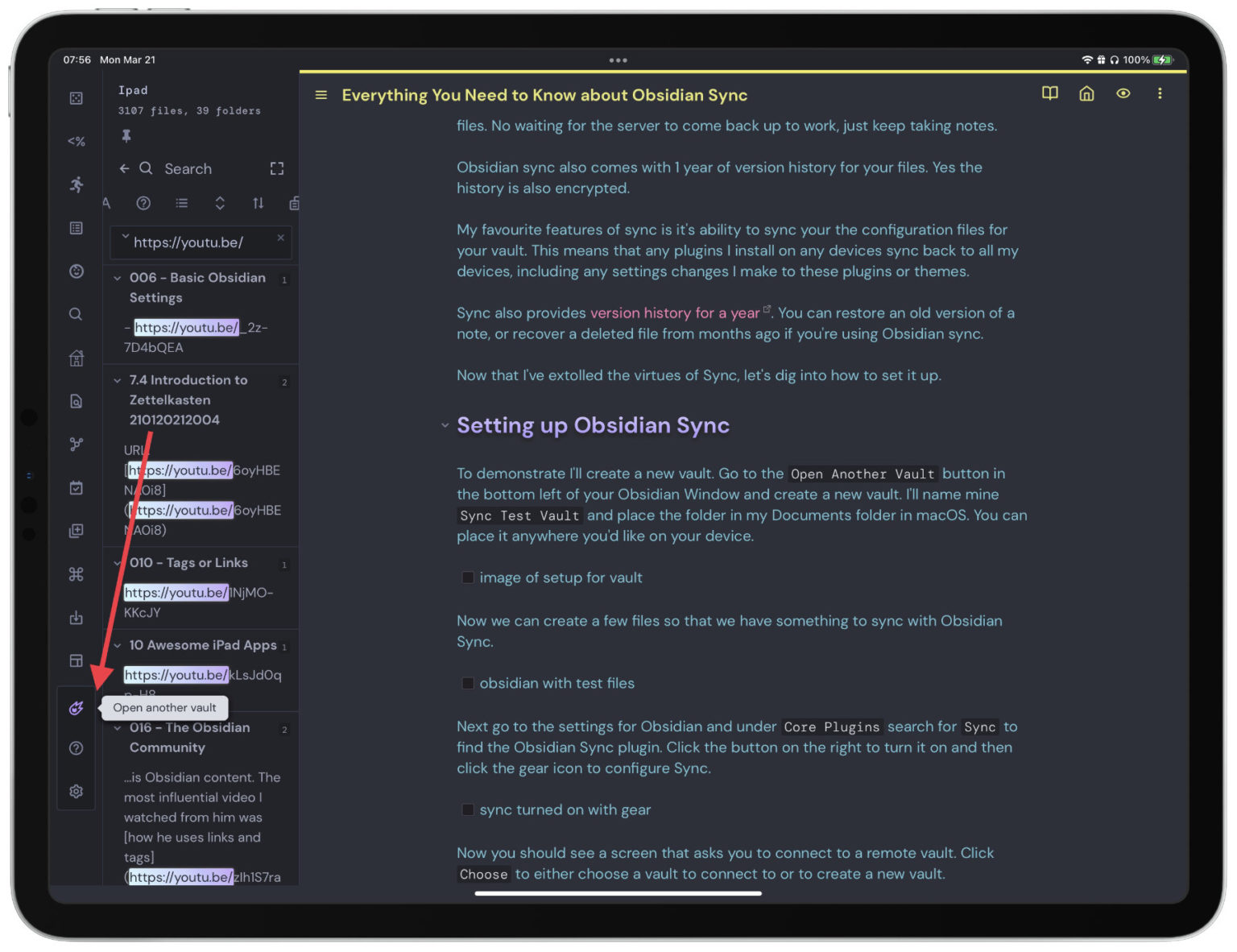 Everything You Need to Know about Obsidian Sync – Curtis McHale