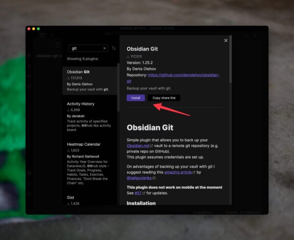 Sync Your Obsidian Vault for Free with Github – Curtis McHale