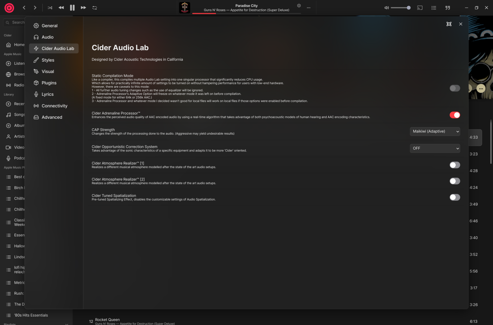 Cider – A Comprehensive Apple Music Client for Linux Windows and macOS ...