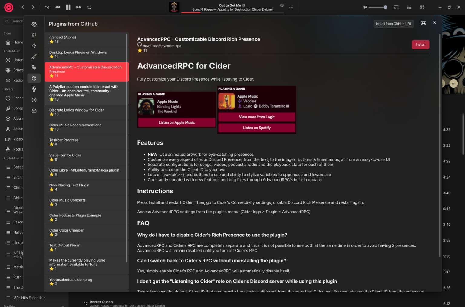Cider – A Comprehensive Apple Music Client for Linux Windows and macOS – Curtis McHale