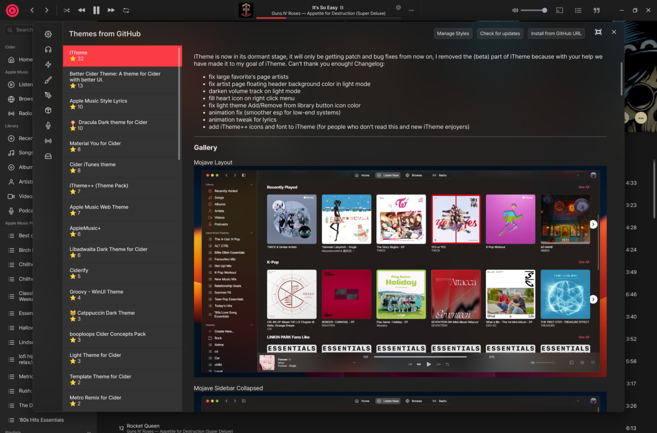 Cider – A Comprehensive Apple Music Client for Linux Windows and macOS ...