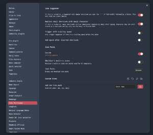 Add Icons to Obsidian Content – Curtis McHale