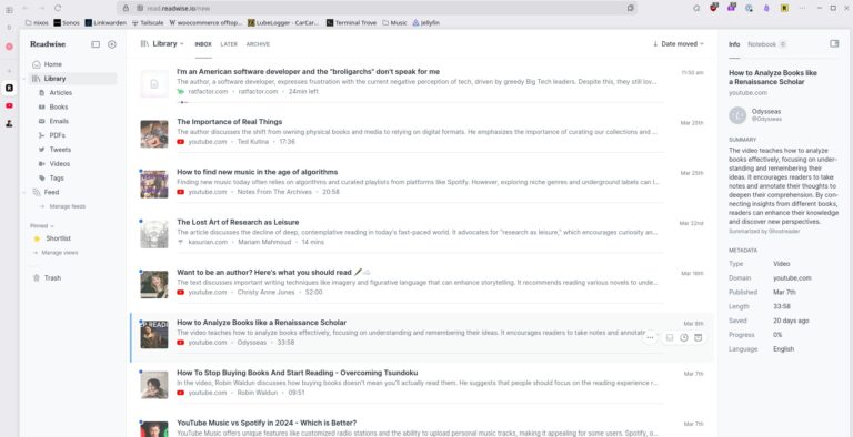 Readwise Reader: Sync, Highlight, and Read Smarter – Curtis McHale